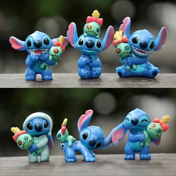 Toys | Stitch Figures Set | Poshmark